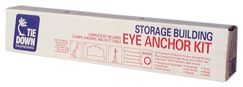 Storage Building Anchor Kit