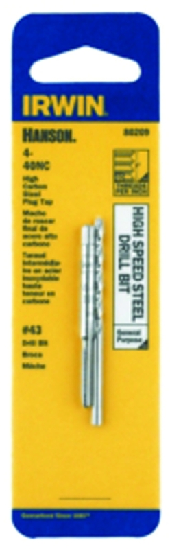 Hanson 80209 Tap And Drill Bit Set