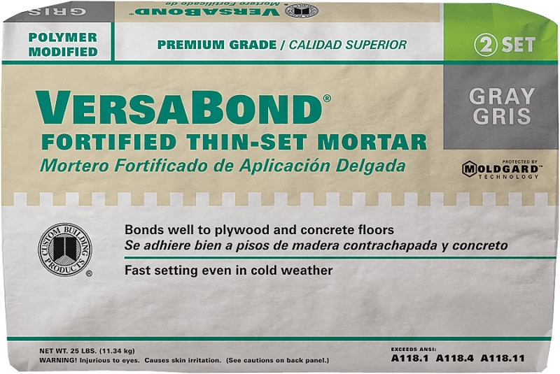 Versabond Flex Series Mtsg25 Thin-Set Mortar